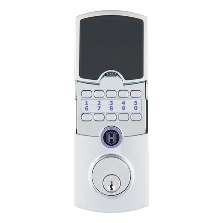 Array By Hampton Cooper 1.5 Smart Wi-Fi Connected Door Lock Polished Chrome 23540-125 | Zoro